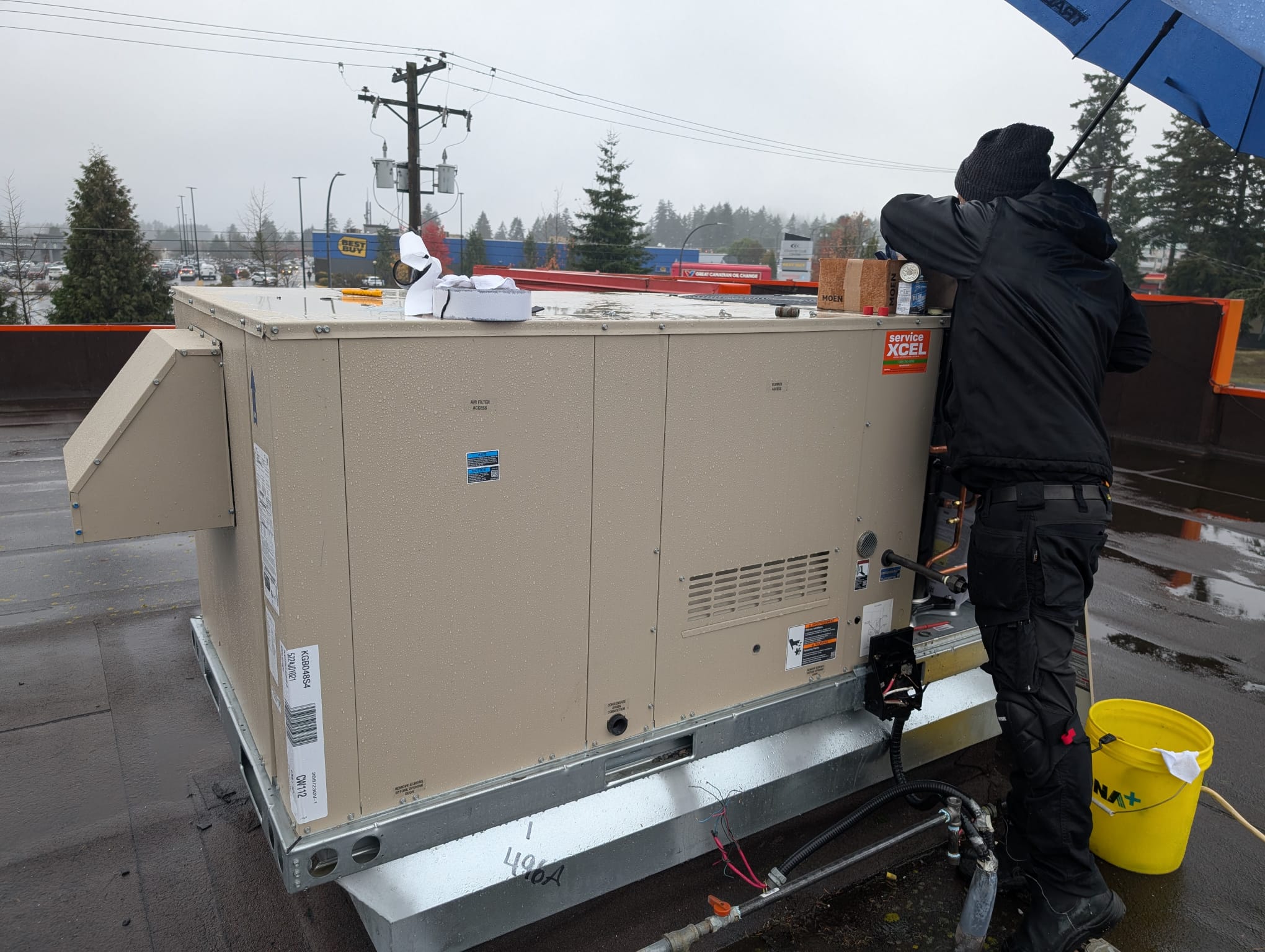 Commercial Rooftop HVAC Units | ServiceXCEL